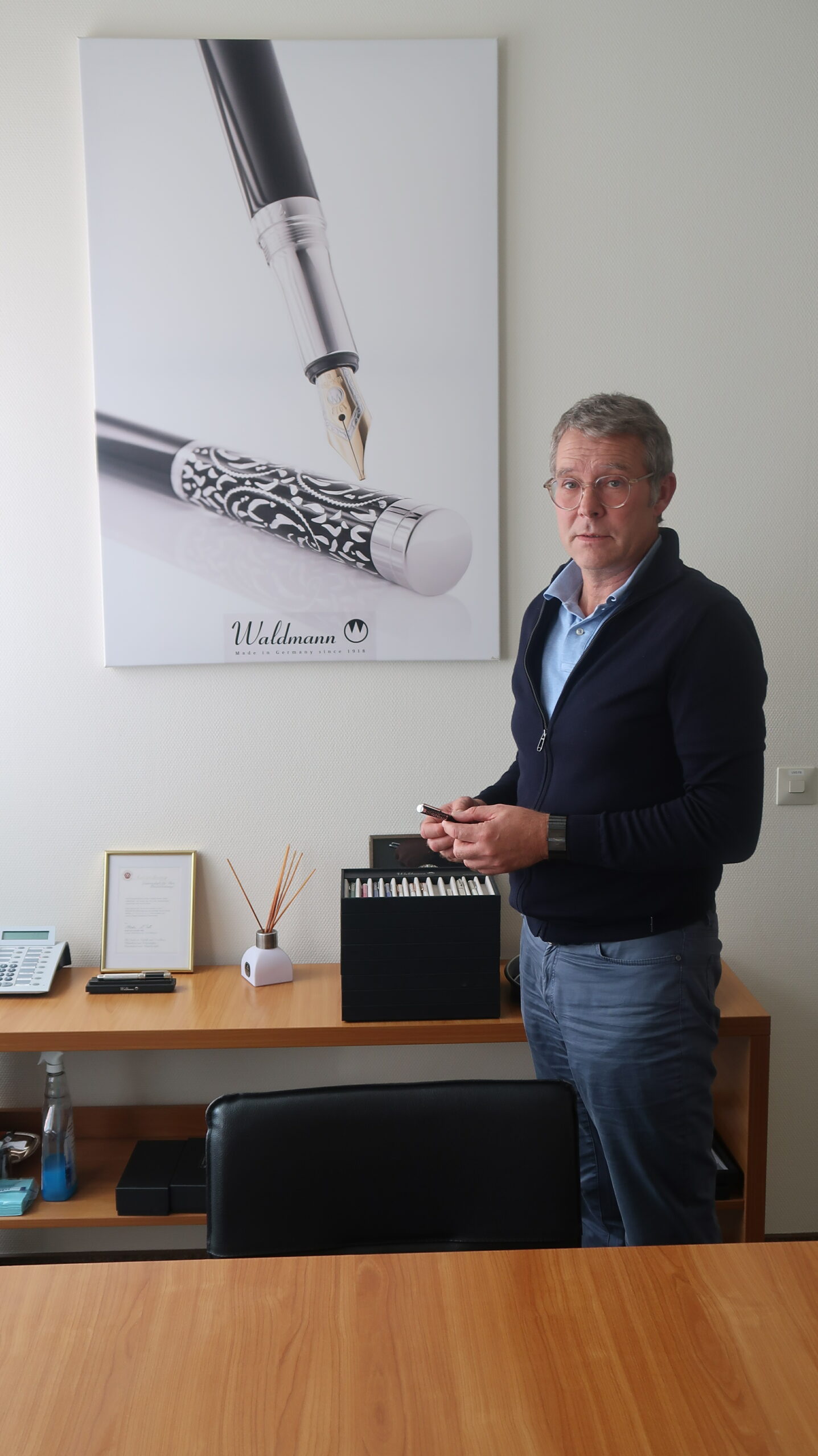 Handgeschriebenes als Ausdruck der Wertschätzung bei der Waldmann KG ...