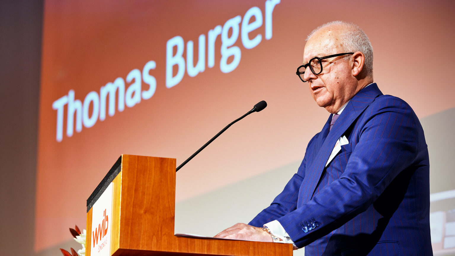 „Schaffe, nid schwätze“, fordert wvib-Ehrenpräsident Thomas Burger zum ...
