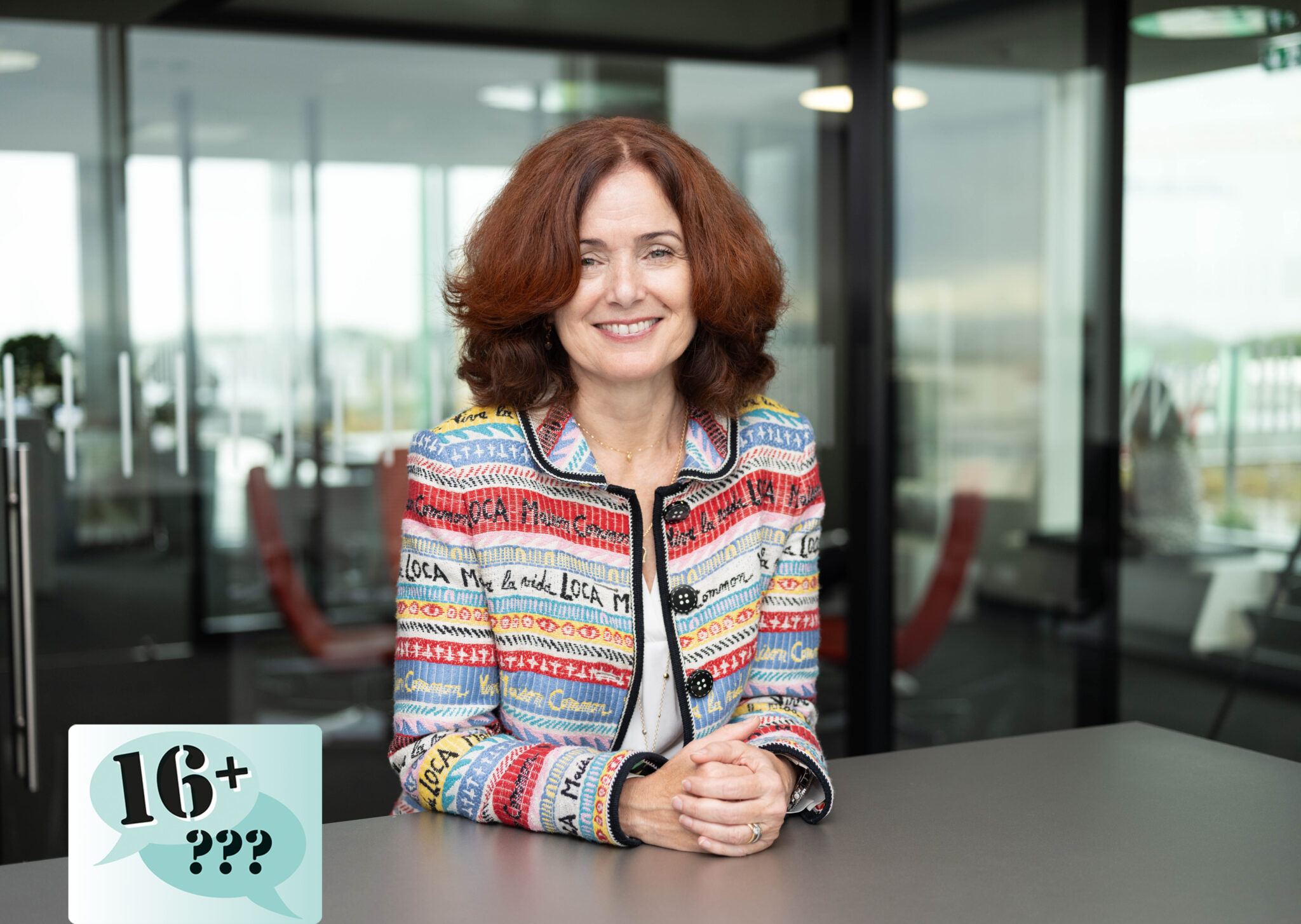 16+ mit Emese Weissenbacher, Executive Vice President und Chief ...